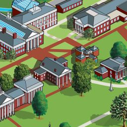 Washington and Lee University AnyMap Interactive Campus Map